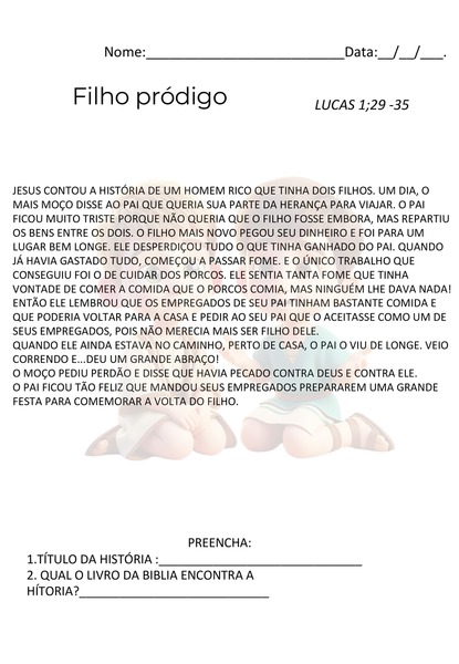 TurmaDoReino - O Filho Pródigo