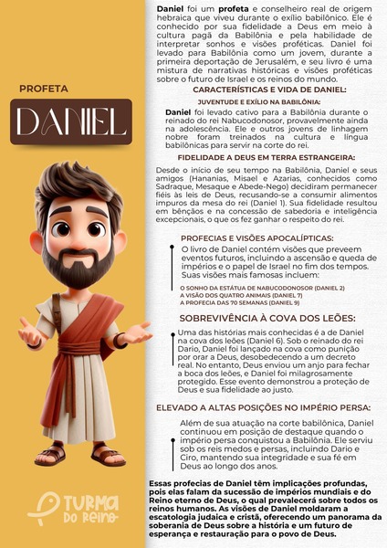 TurmaDoReino - Profeta Daniel