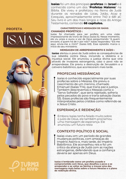 TurmaDoReino - Profeta Isaías